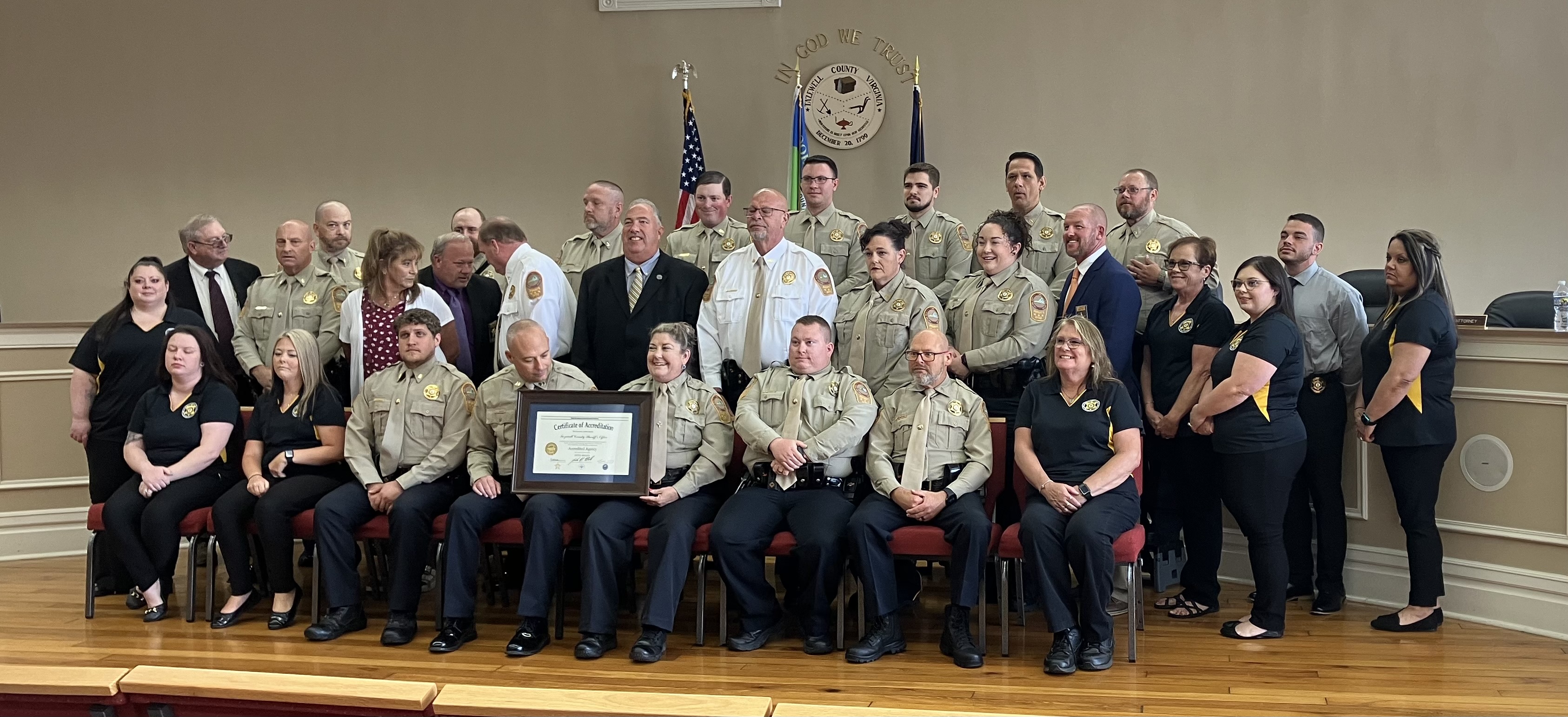 2024 Tazewell County Sheriff's Office Group Certificate Presentation | Virginia Department of ...